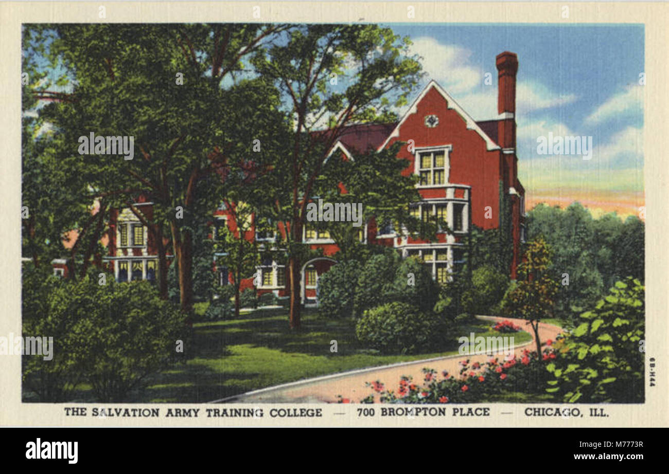 The Salvation Army Training College -- 700 Brompton Place -- Chicago ...