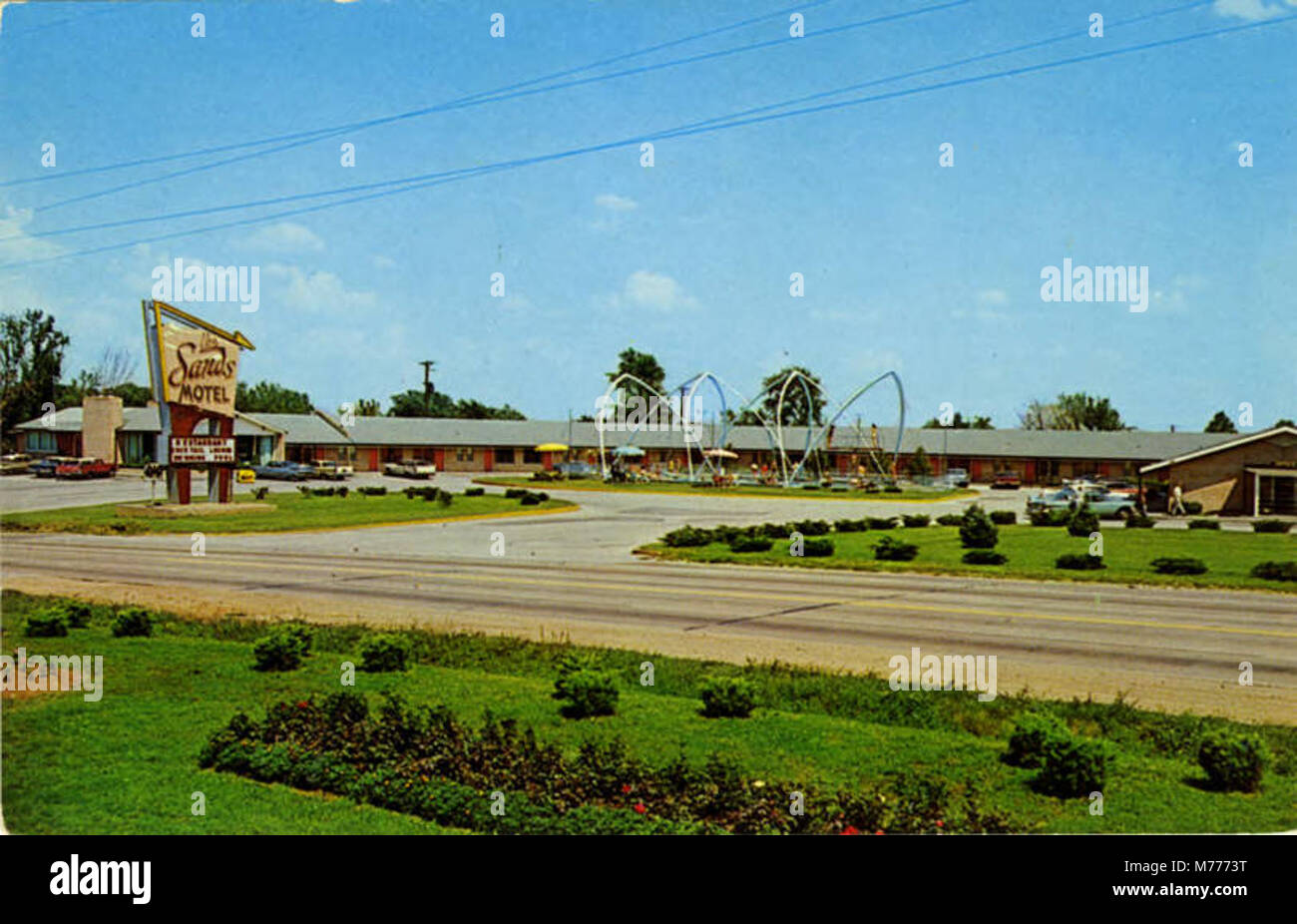 A photograph of The Sands, a Best Western Motel, owned by Mr. and Mrs ...