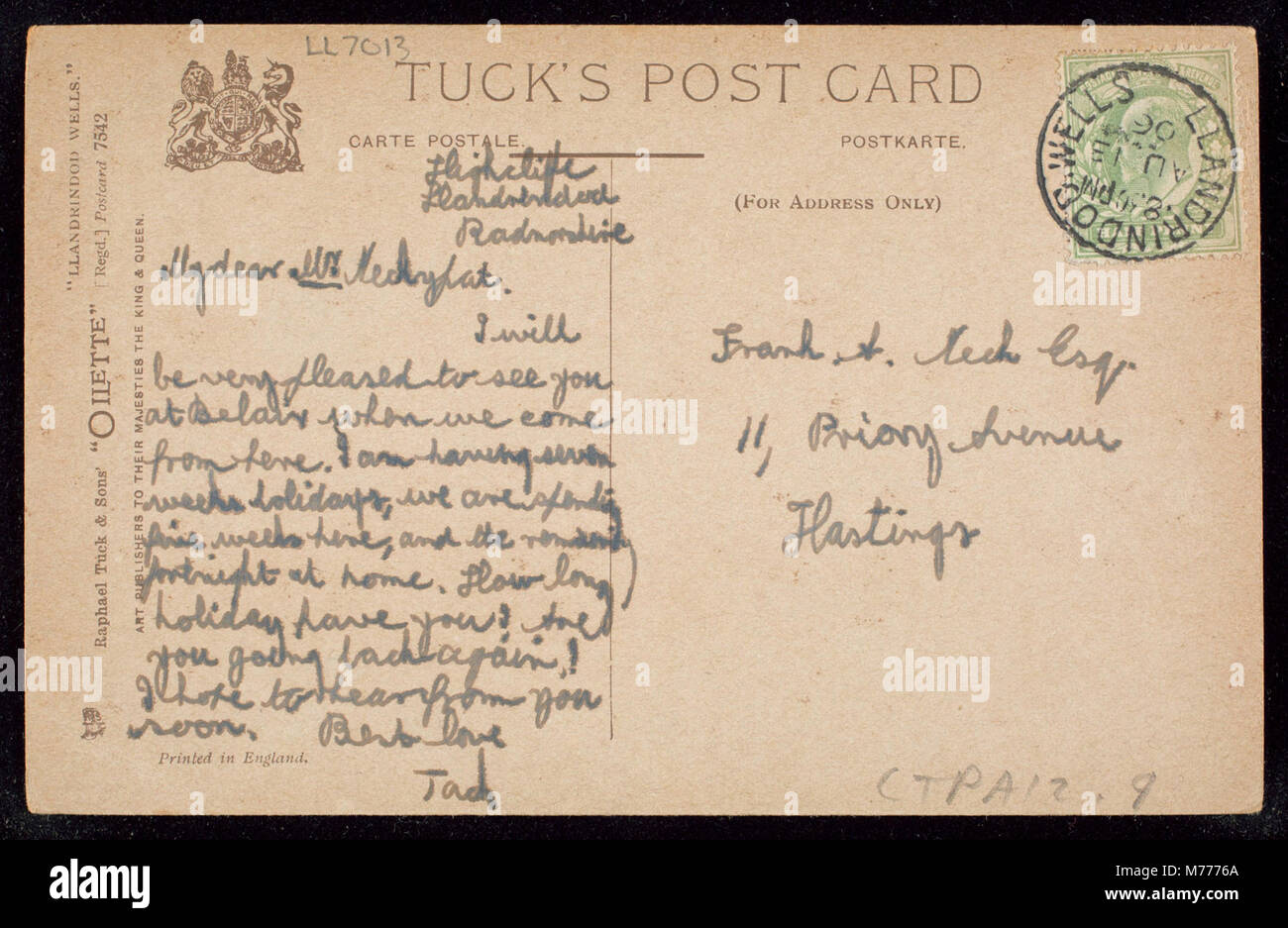 A view of the Shaky Bridge in Llandrindod Wells, showcasing this iconic ...