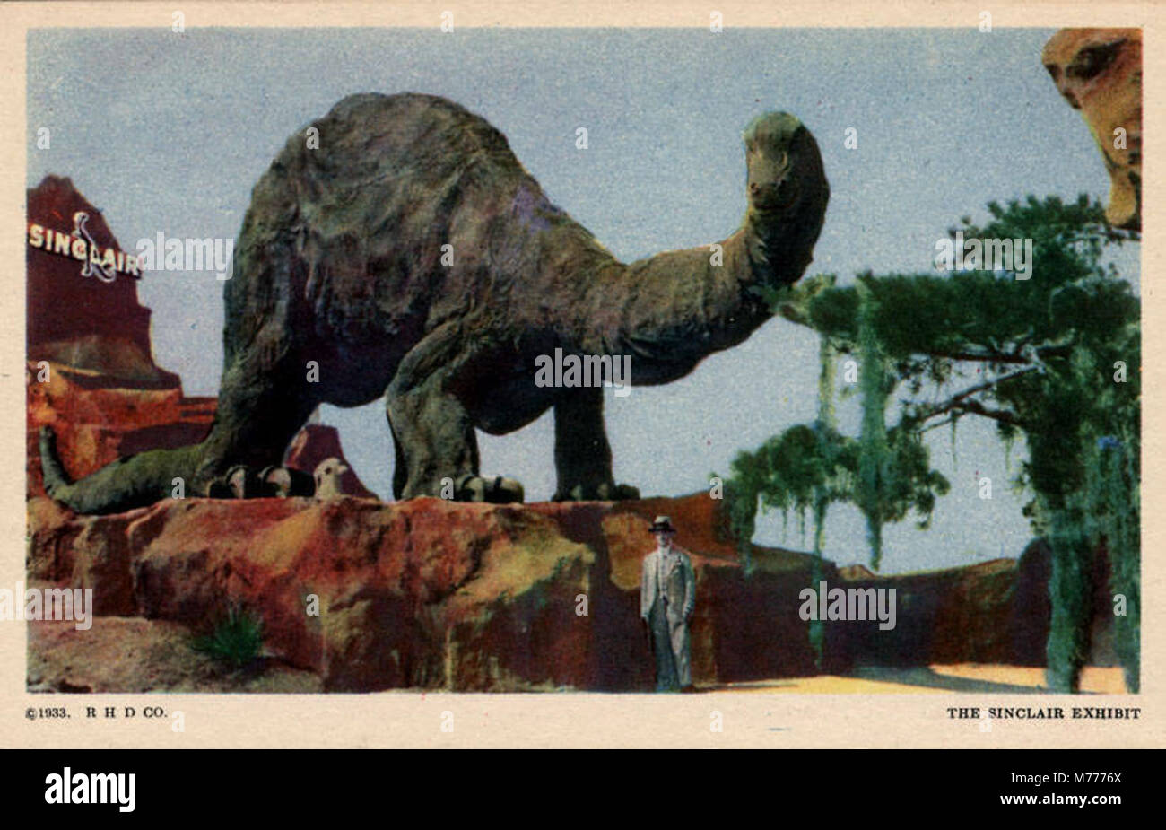 An image of the Sinclair Exhibit, possibly referring to a historical or ...