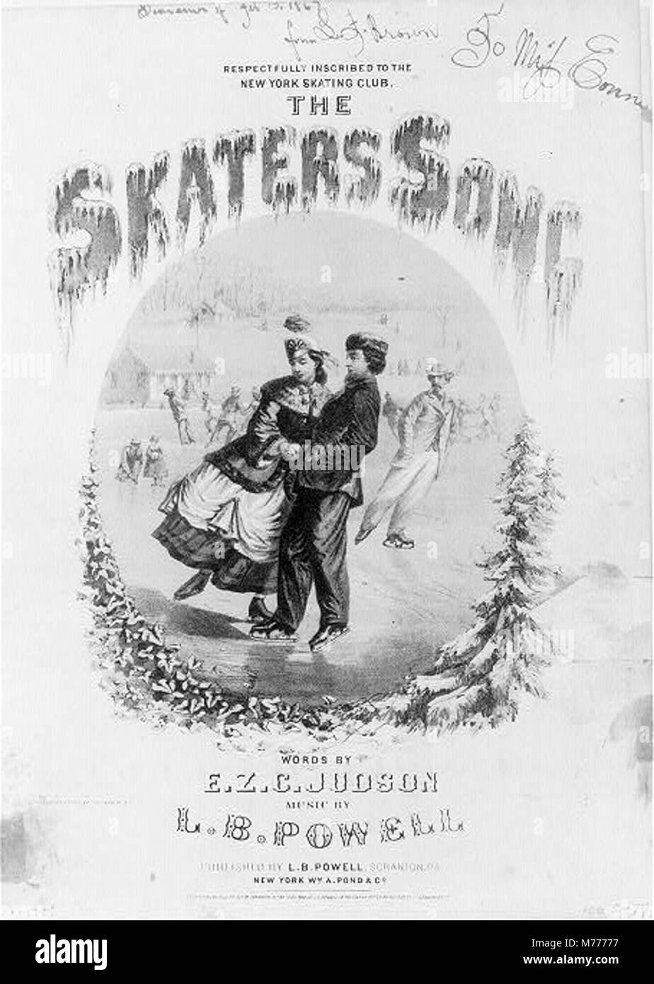 This image likely depicts a scene related to 'The Skaters Song ...