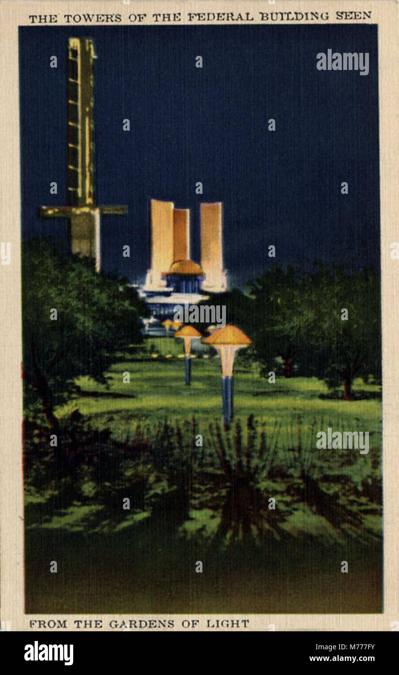 An image capturing the towers of the Federal Building in Washington, D ...