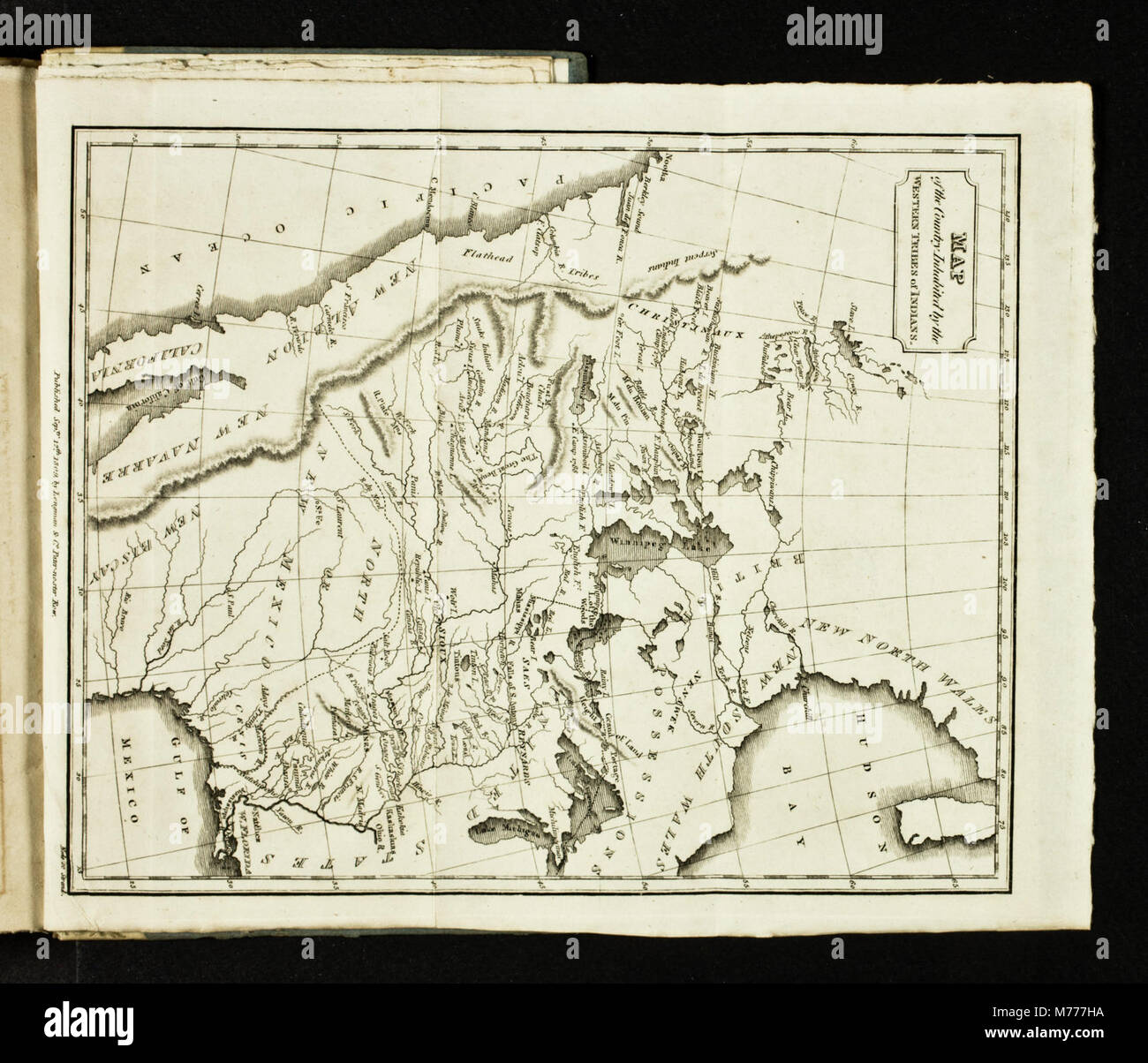 This image documents the travels of Captains Lewis and Clark, charting ...