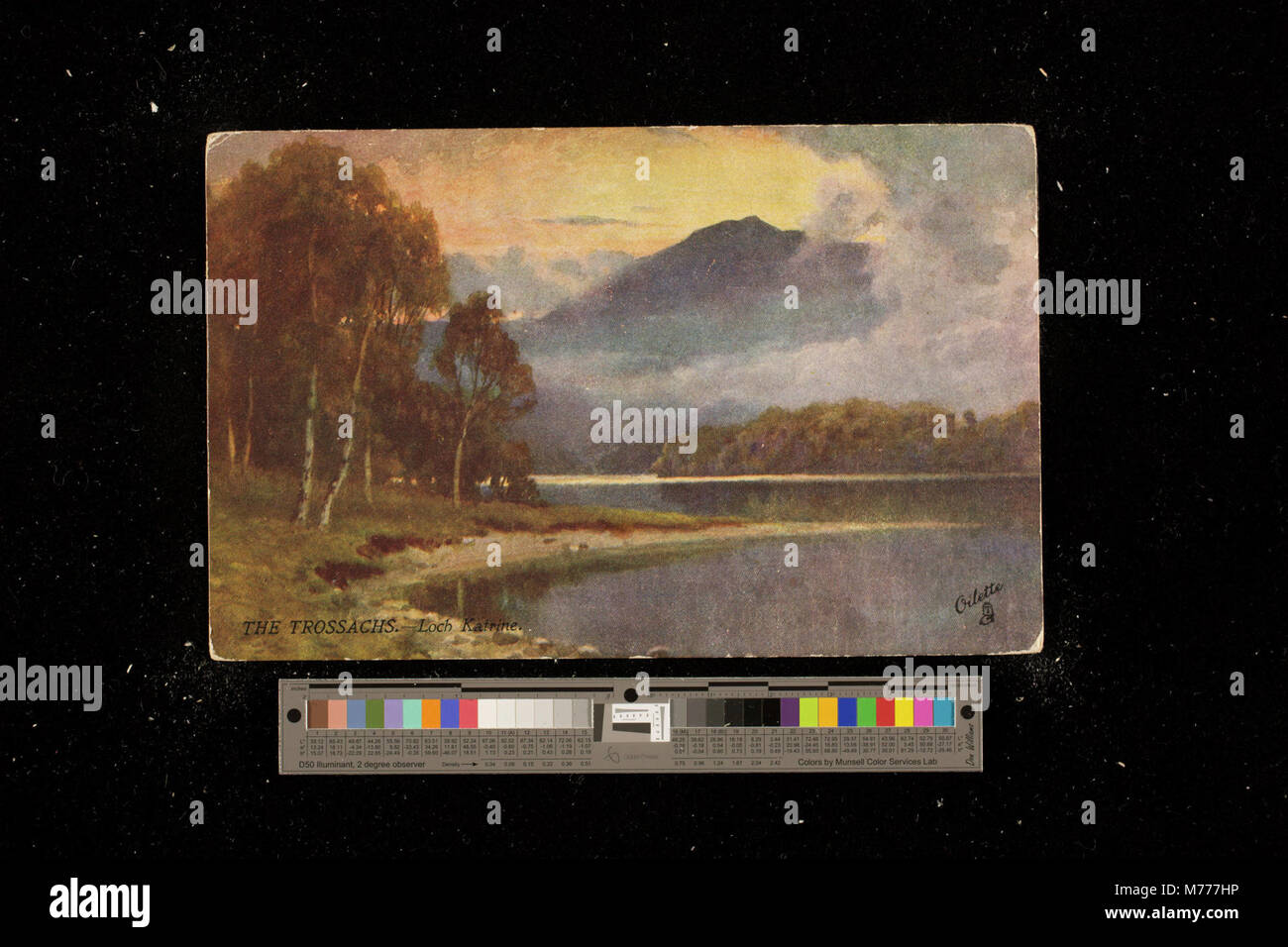 A scenic view of Loch Katrine in the Trossachs, Scotland, known for its ...
