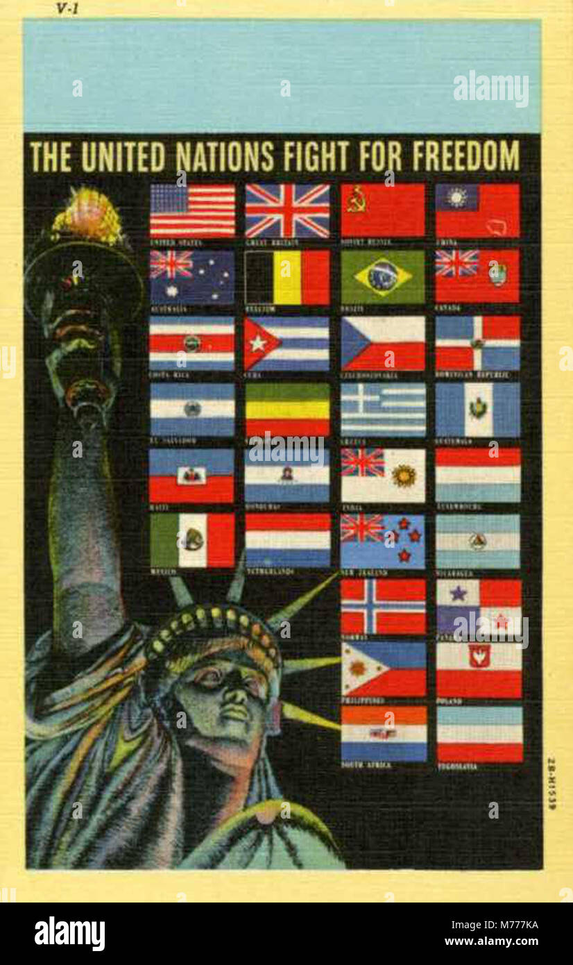 This image represents the United Nations' commitment to global peace ...