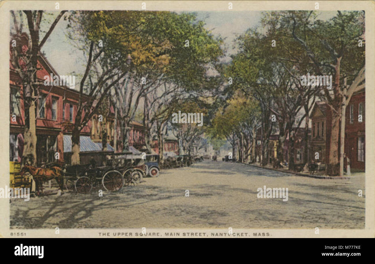 A view of the Upper Square on Main Street, showcasing the layout and ...