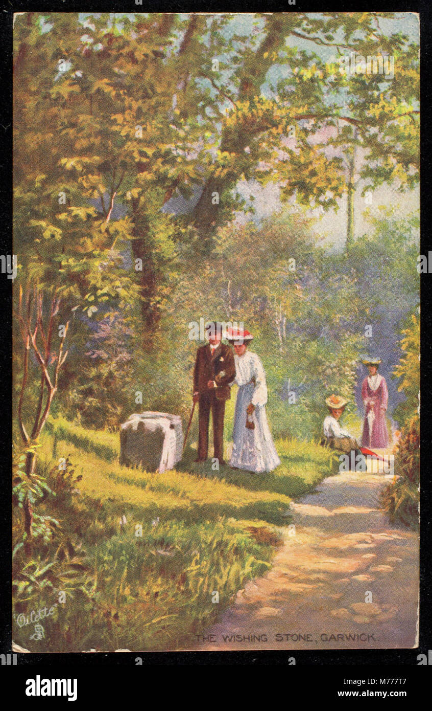 The Wishing stone, Garwick (NBY 442434 Stock Photo - Alamy