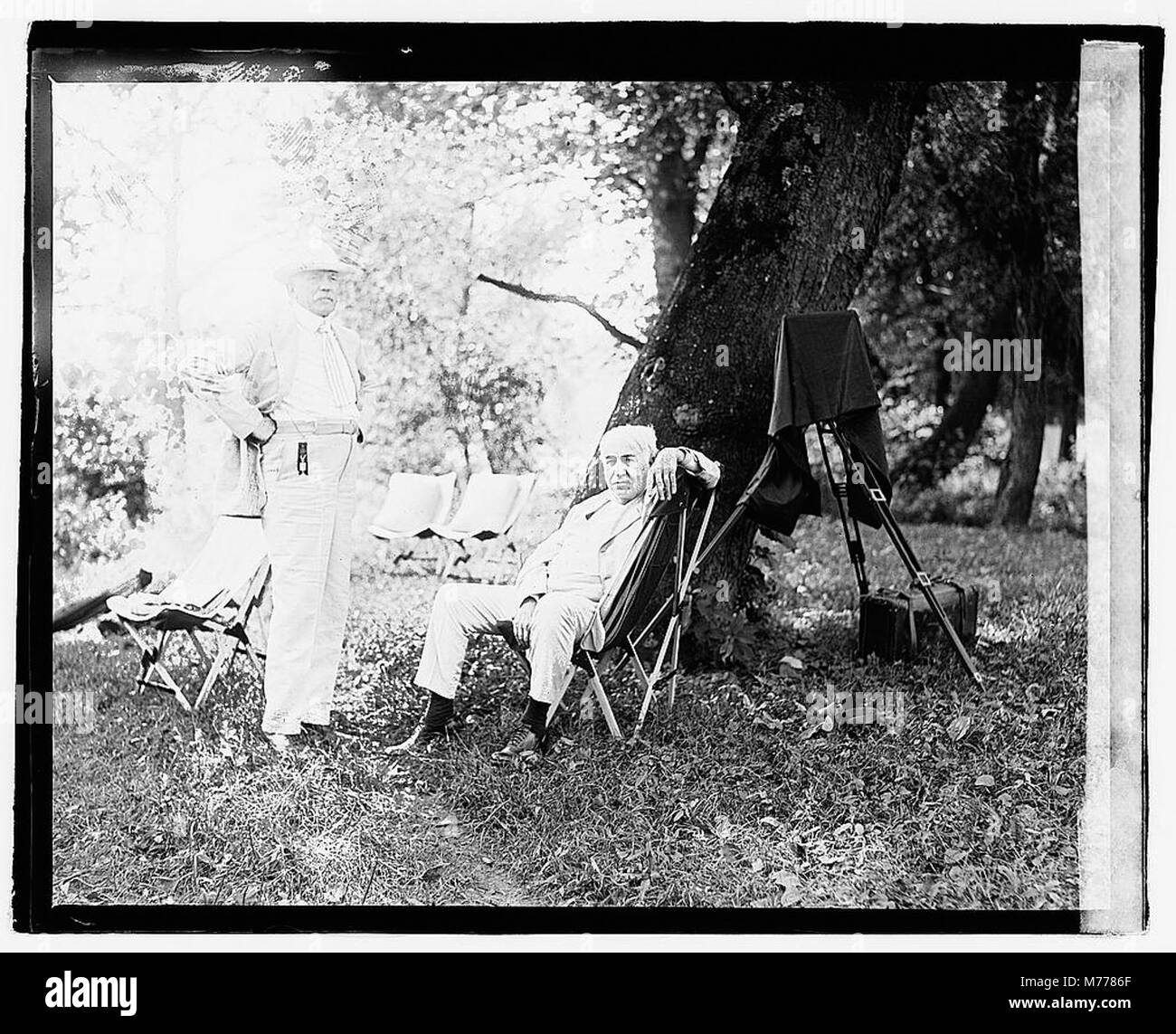 A portrait of Thomas A. Edison, the American inventor and businessman ...