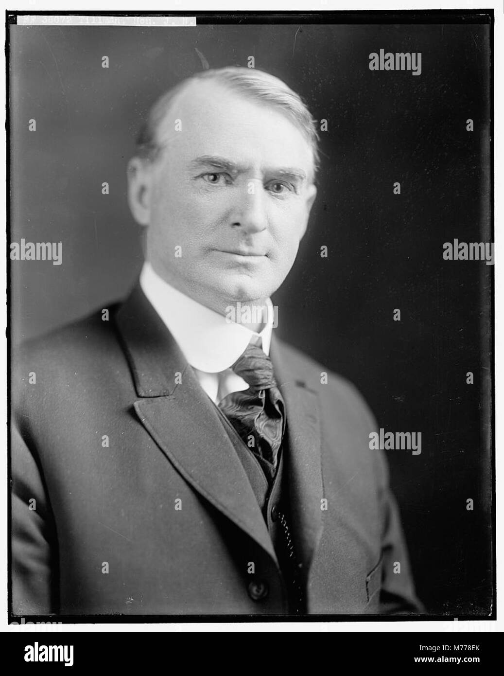 A formal portrait of J.N. Tillman, an honorable figure, reflecting his ...