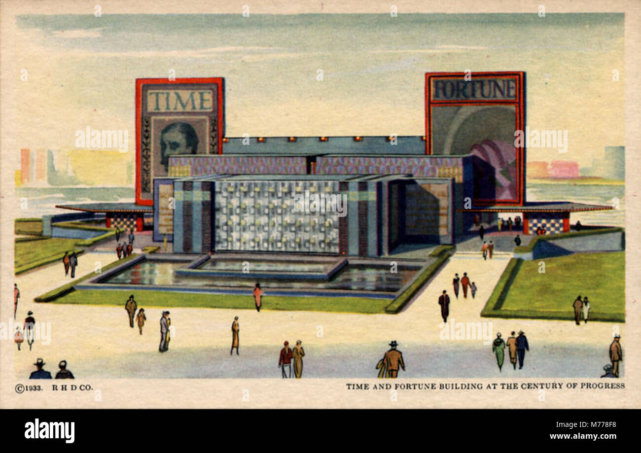 The Time and Fortune Building was a key exhibit at the Century of ...