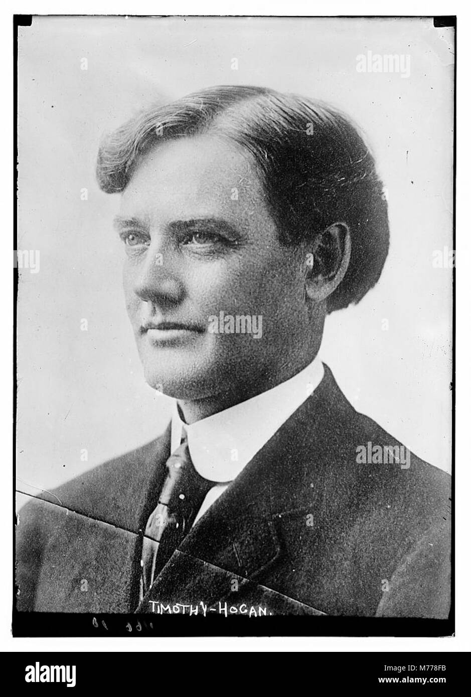 Portrait of Timothy Hogan, an individual captured in a historical ...