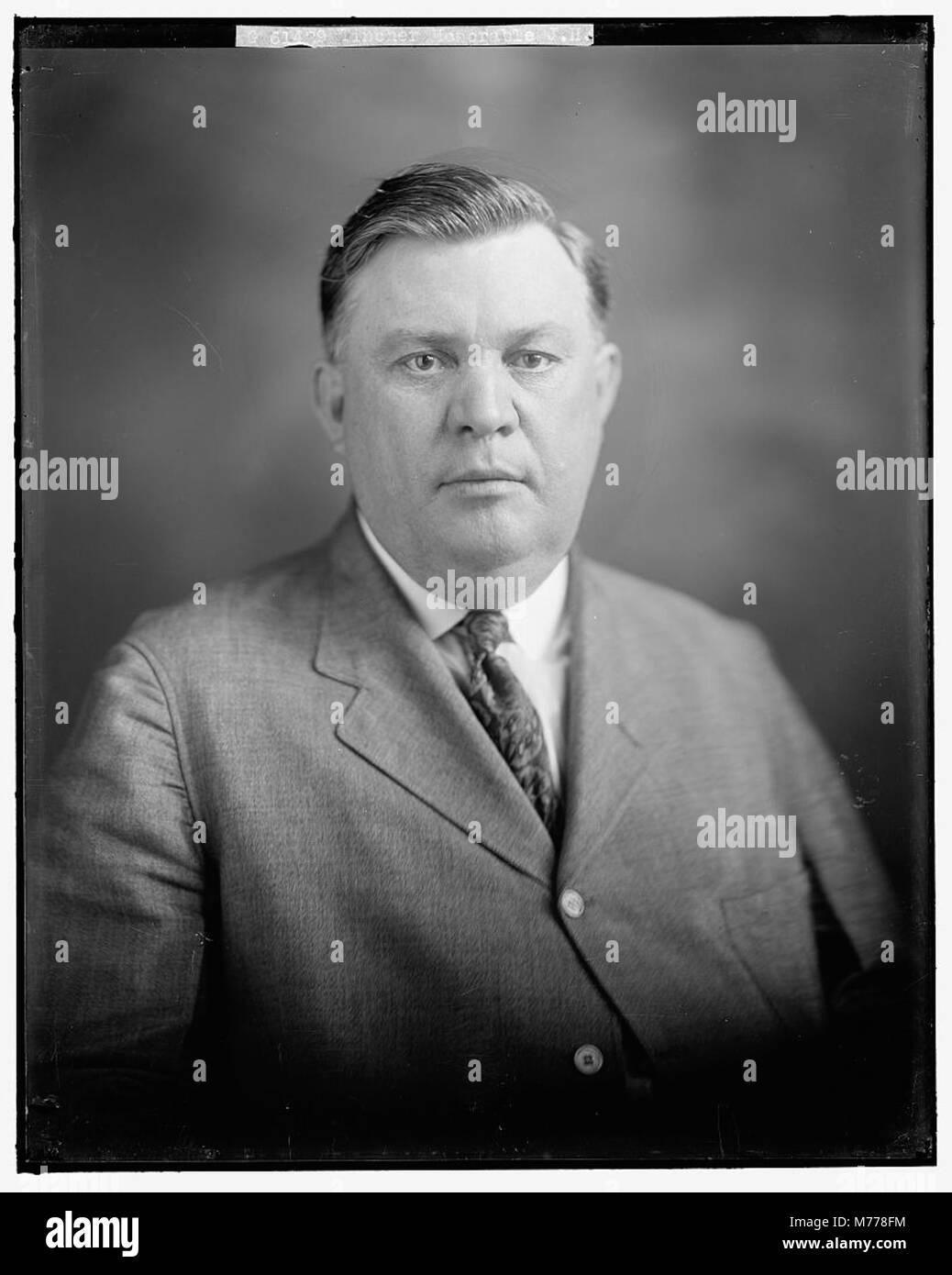 A portrait of J.H. Tincher, an honorable political figure, captured in ...