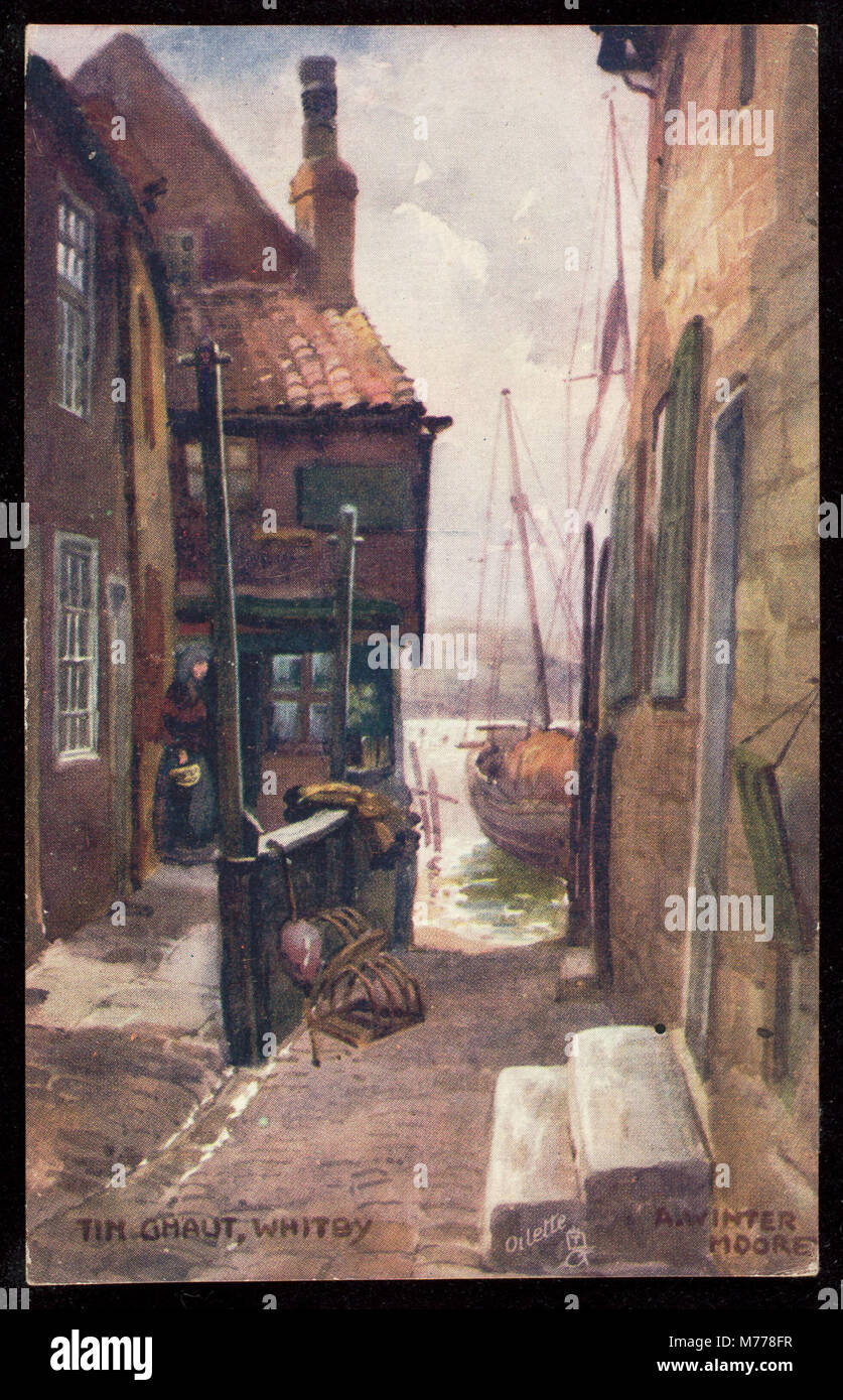 A photograph capturing the scenic beauty of Tin Ghaut, Whitby, known ...