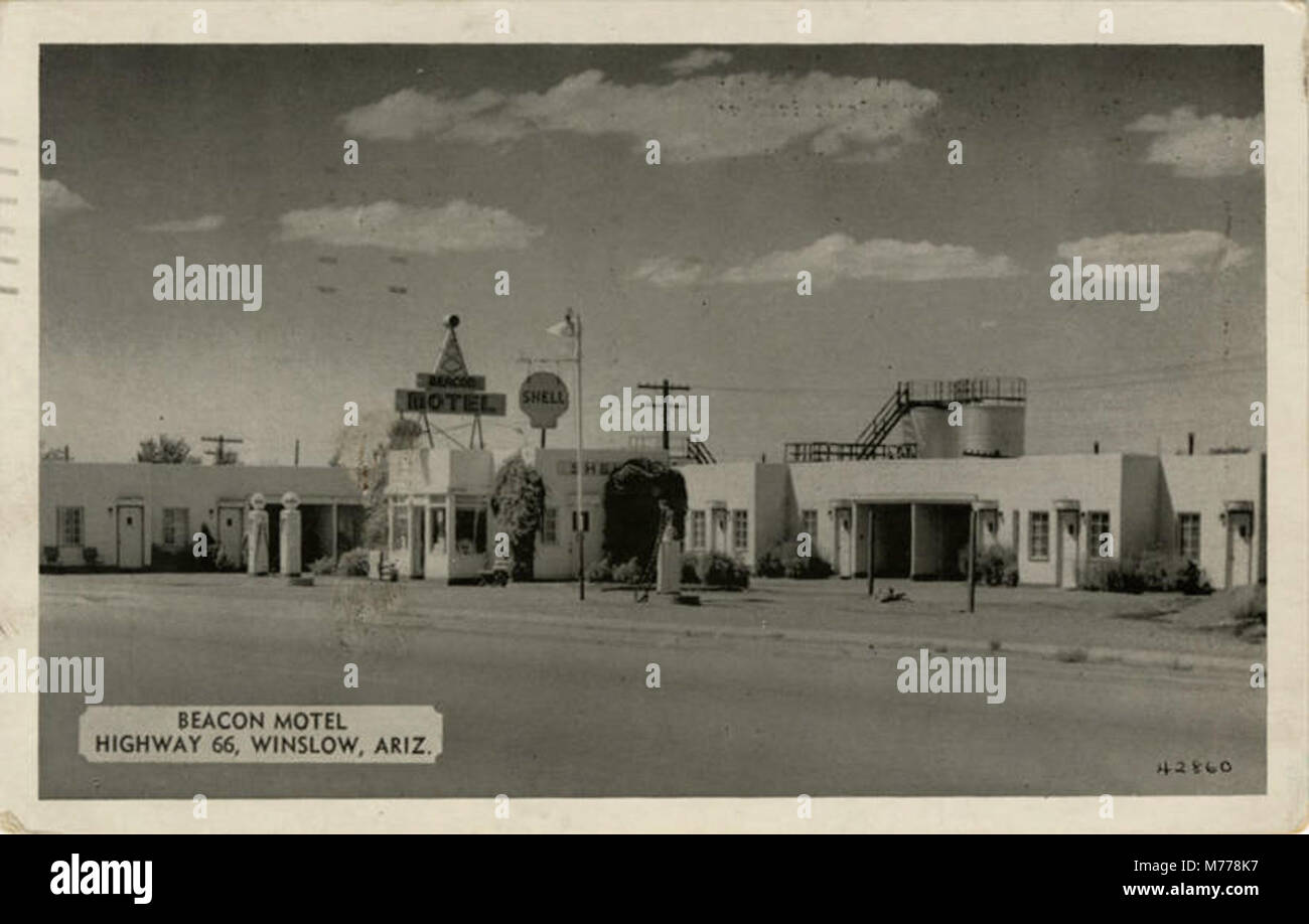 Beacon Motel (NBY 433687 Stock Photo - Alamy