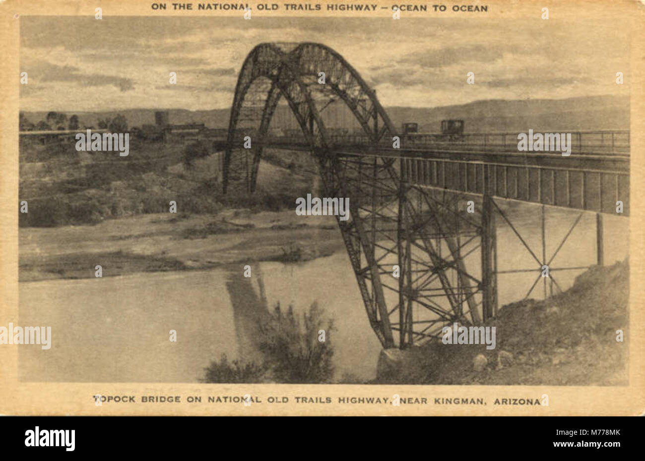 Topock Bridge (NBY 433291 Stock Photo - Alamy