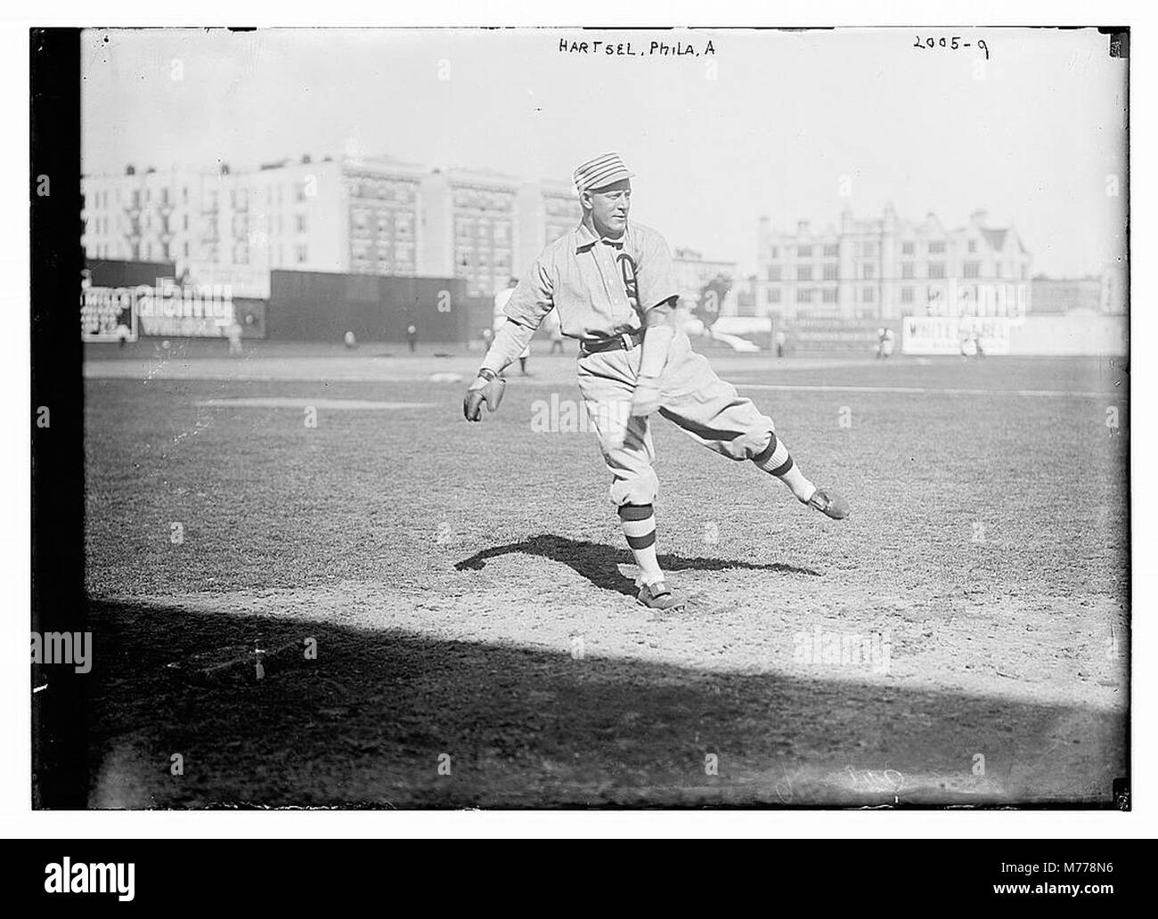 A baseball portrait of Topsy Hartsel, a professional player from ...