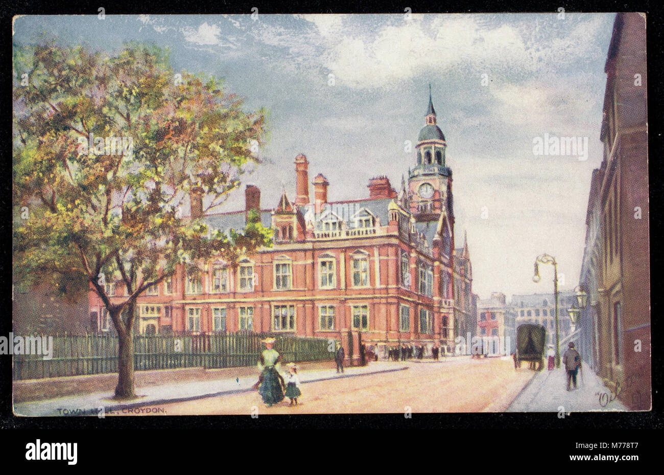 An image of the Town Hall in Croydon, showcasing its architectural ...