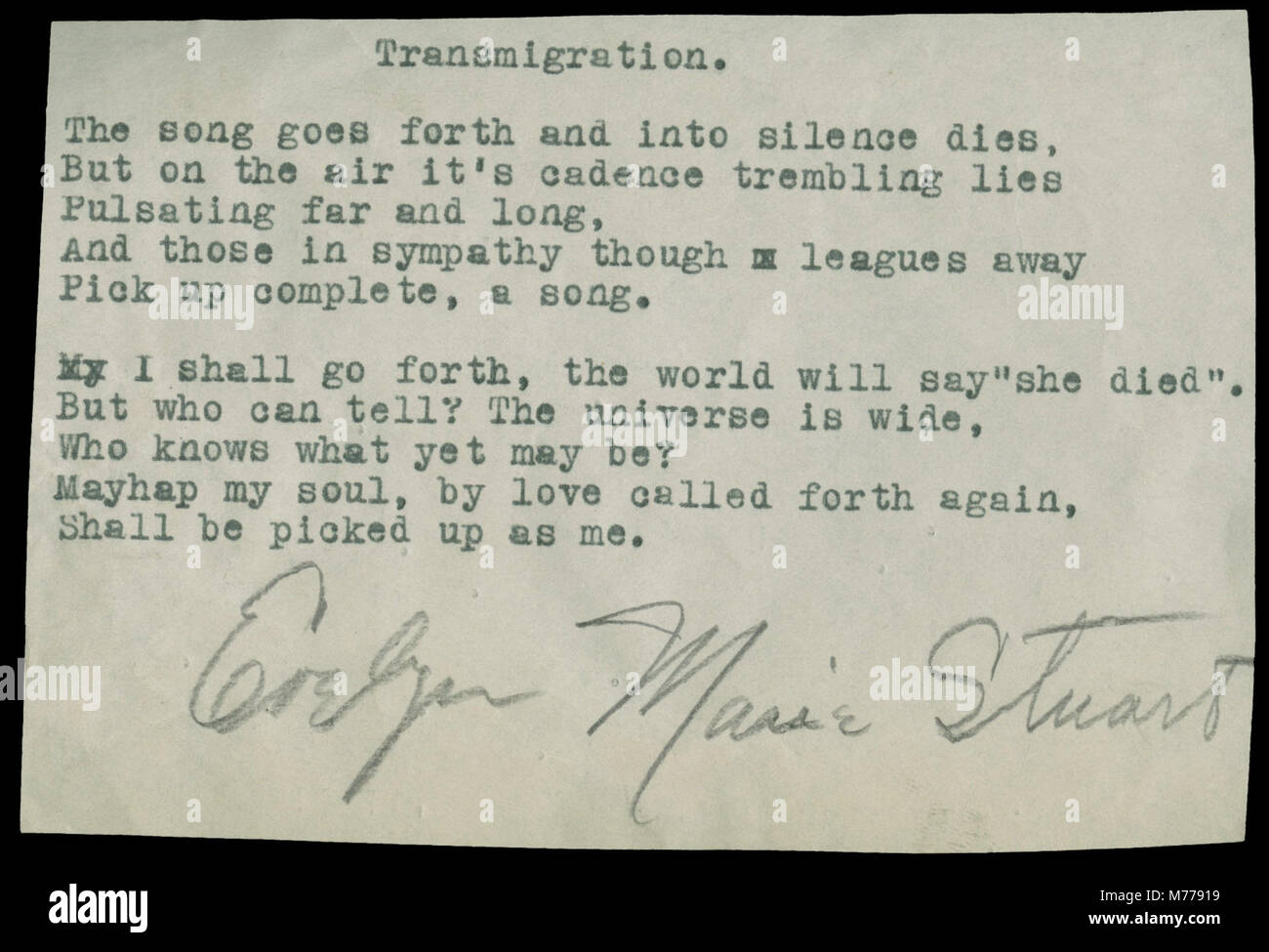 Transmigration of the soul hi-res stock photography and images - Alamy