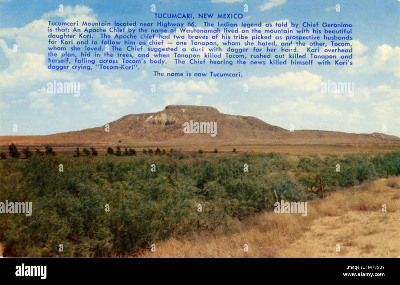 Tucumcari mountain hi-res stock photography and images - Alamy