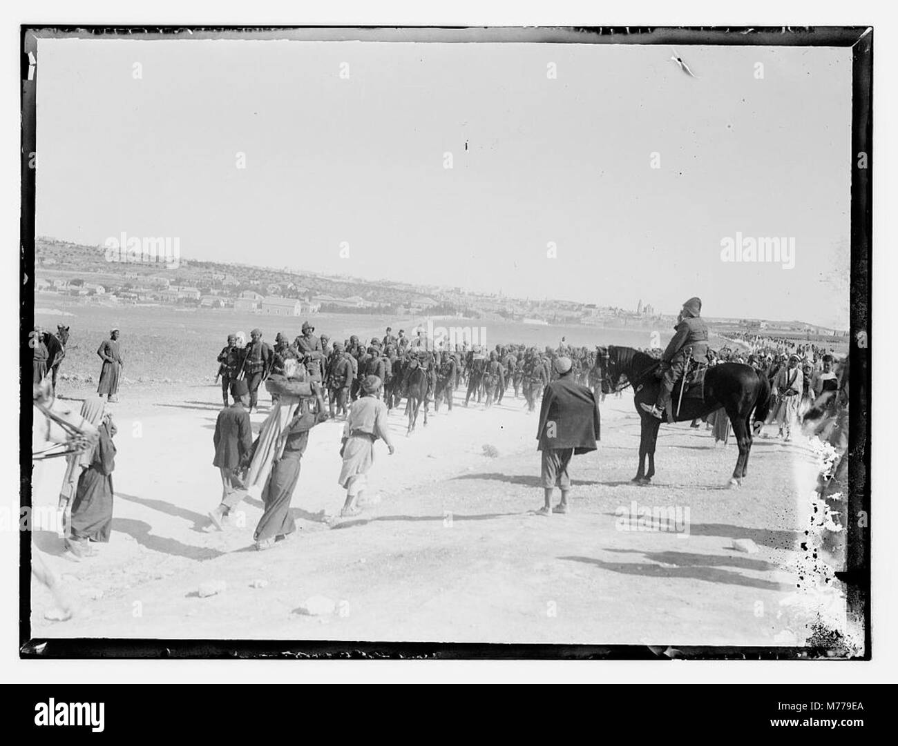 A traditional Turkish procession, depicting cultural practices and ...