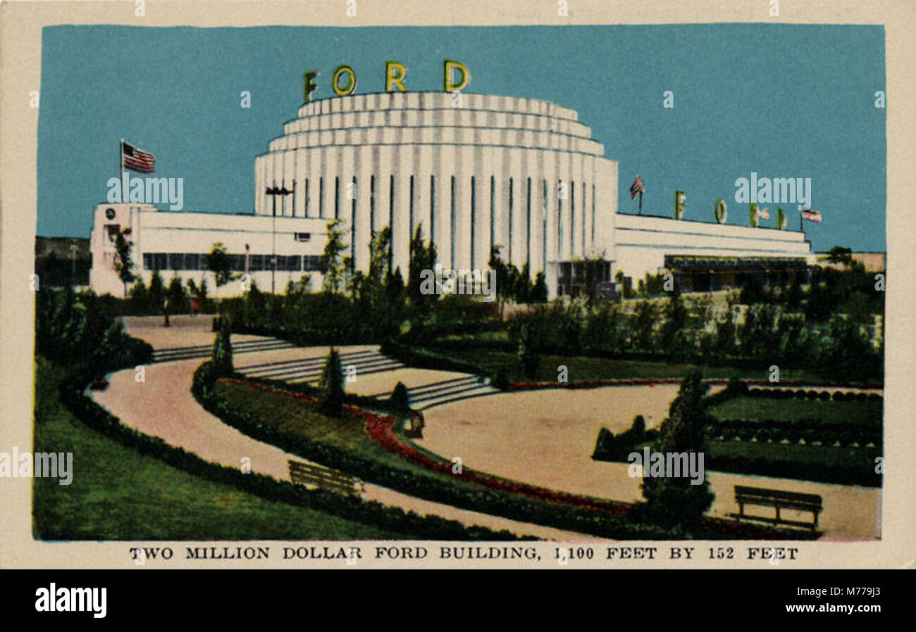 A detailed image of the Two Million Dollar Ford Building, measuring ...