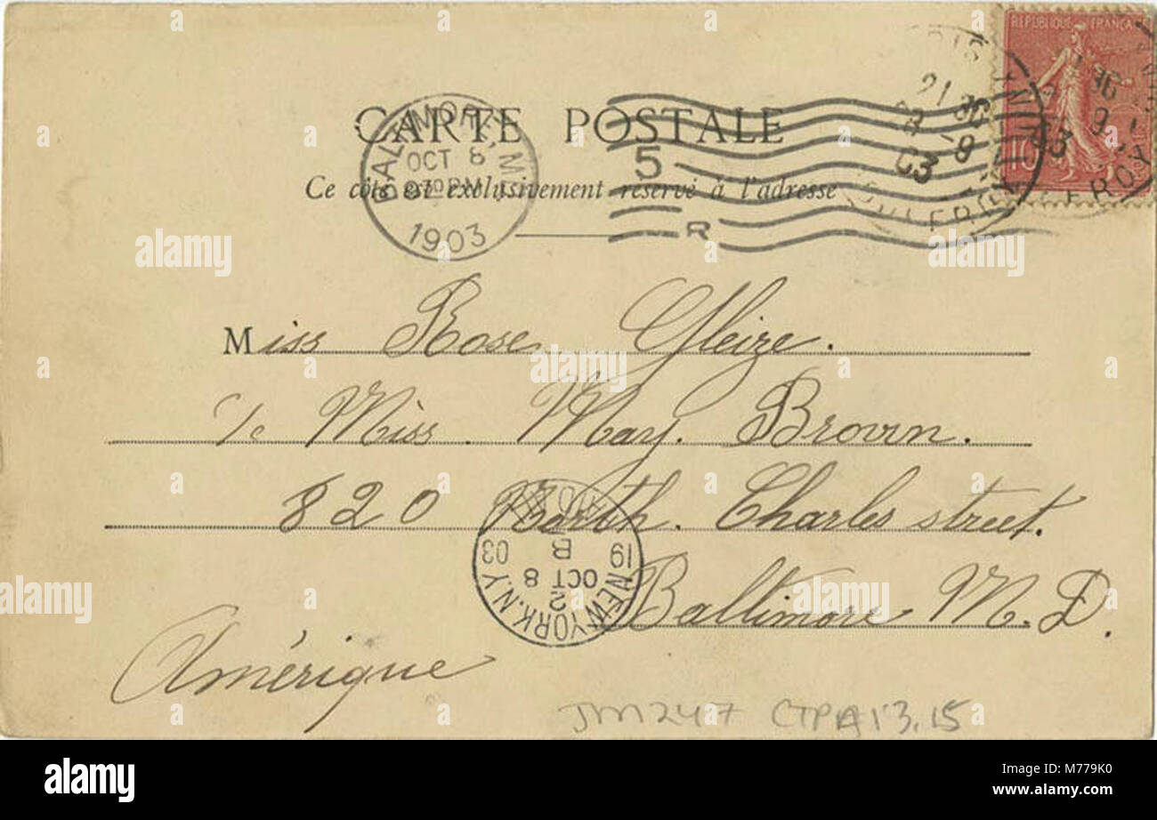 This image depicts two women holding a postcard with the inscription ...