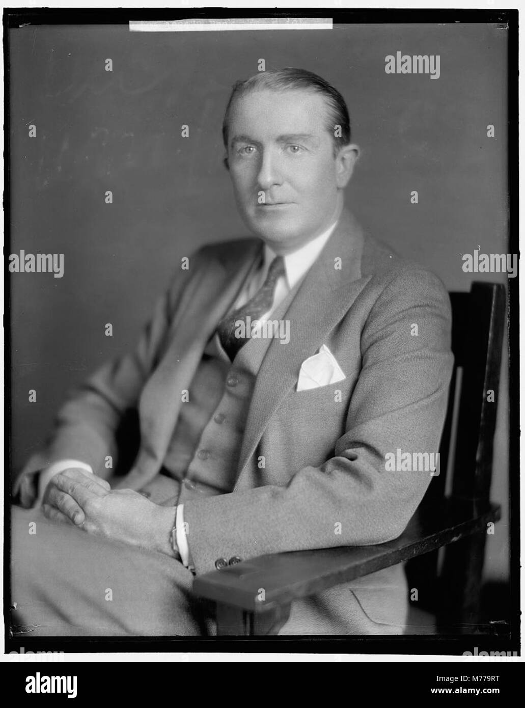 A portrait of William H. Beck, part of the Library of Congress ...
