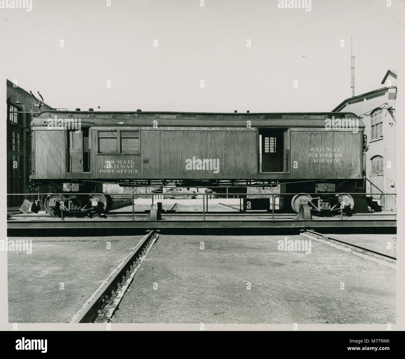 U. S. Mail Railway Post Office car, Chicago Railroad Fair (NBY 2761 ...