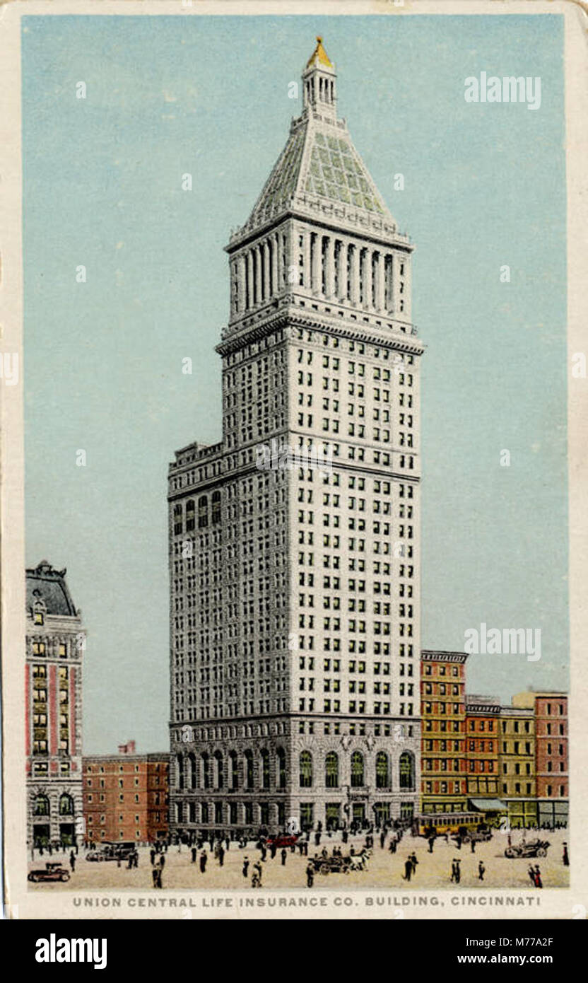 The Union Central Life Insurance Co. building, a 38-story skyscraper ...
