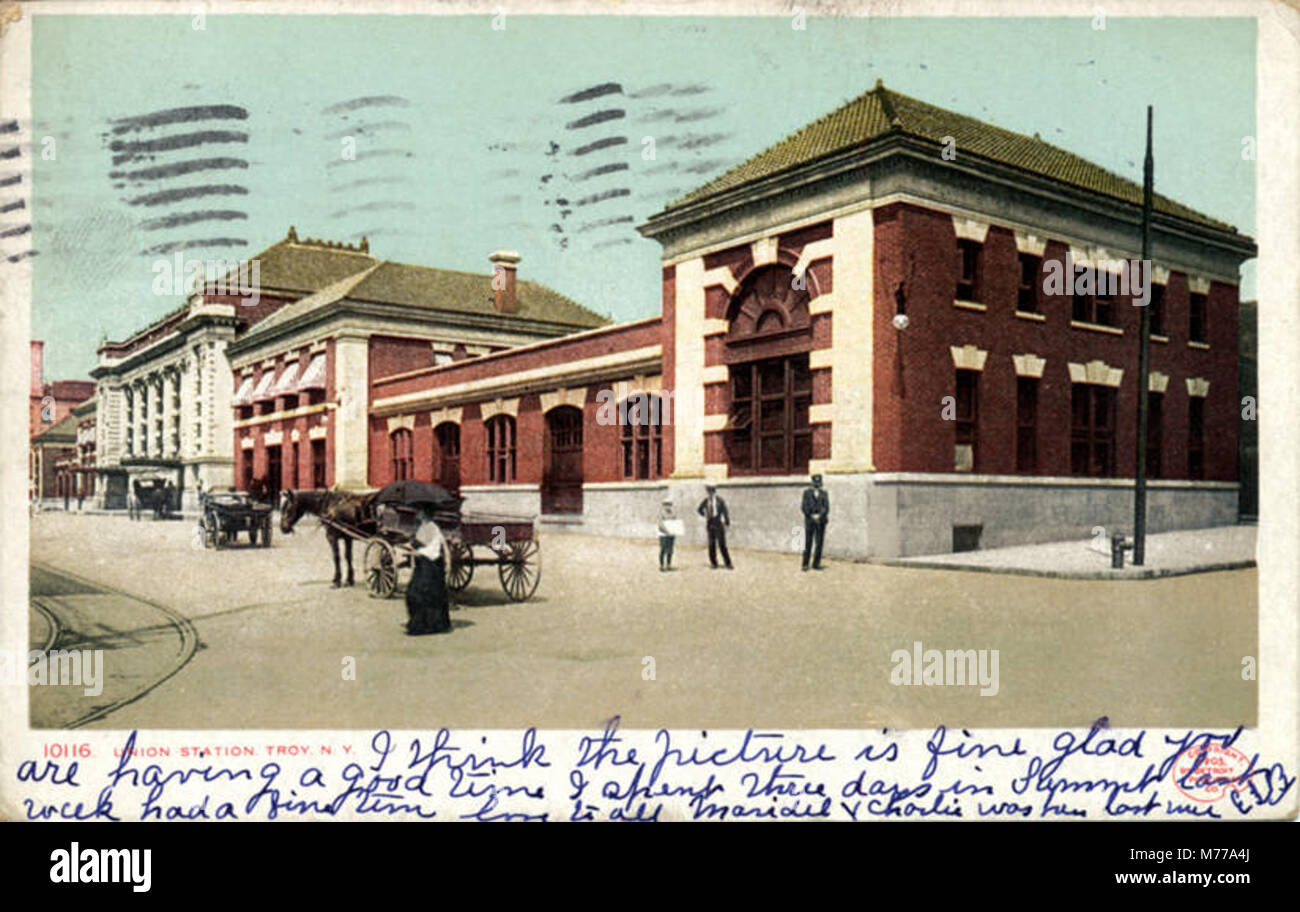 This image shows Union Station, a major railway station in the United ...