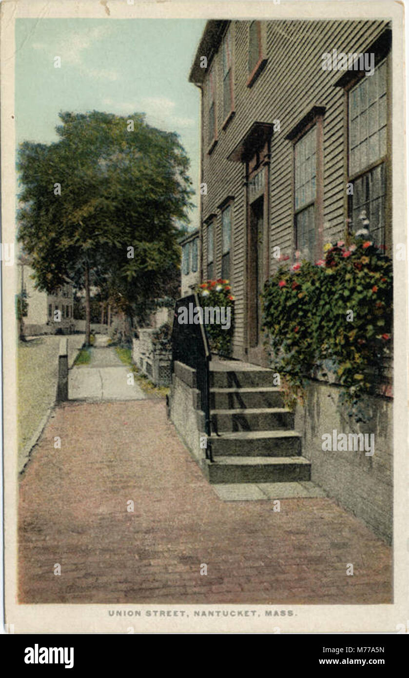 A historical photograph showing Union Street, capturing the urban ...