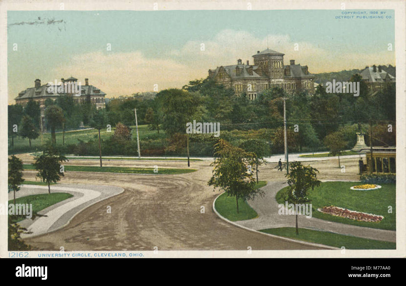 This image showcases University Circle, a cultural district in ...