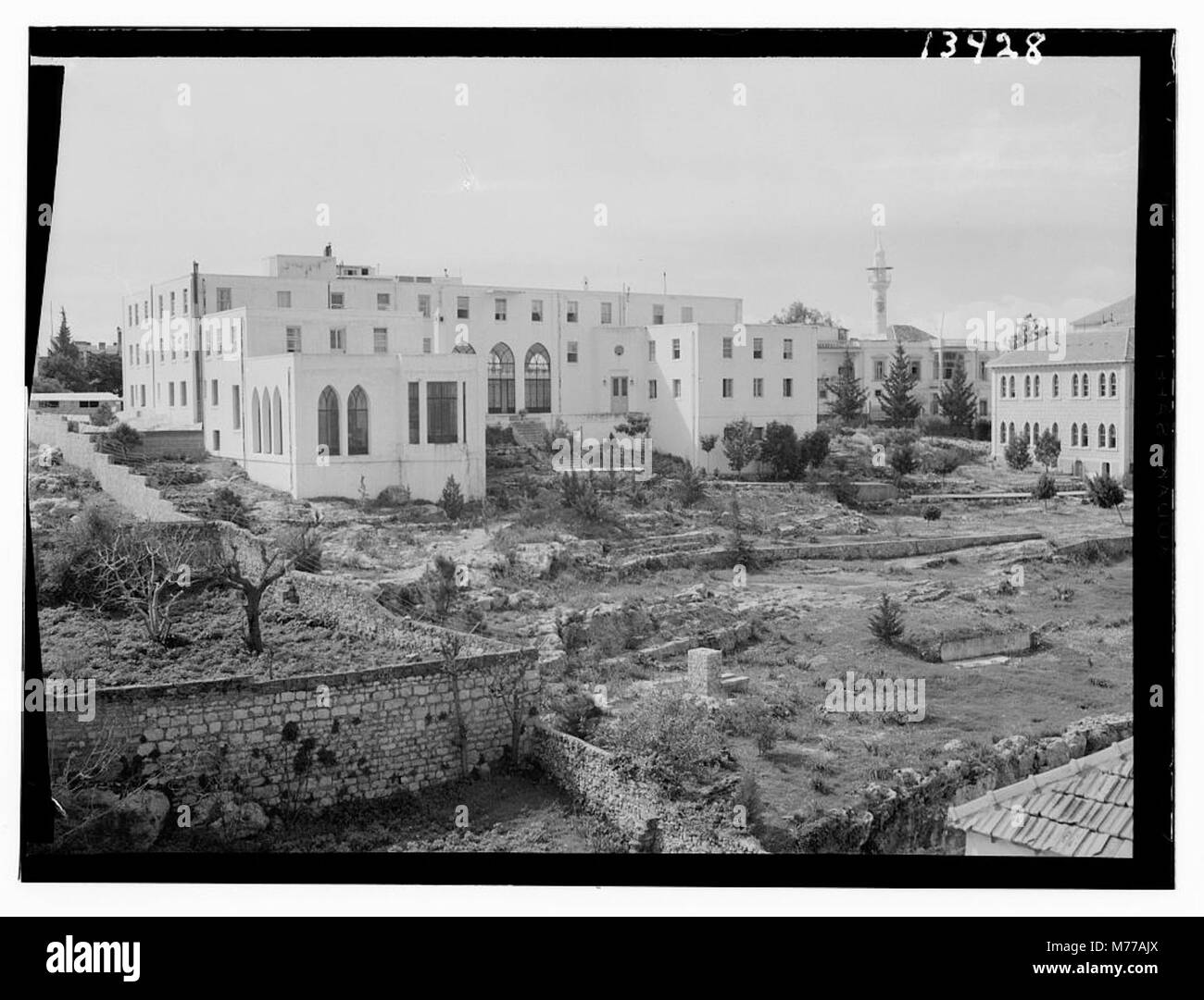 This photograph shows the residence building of the Junior Girls ...