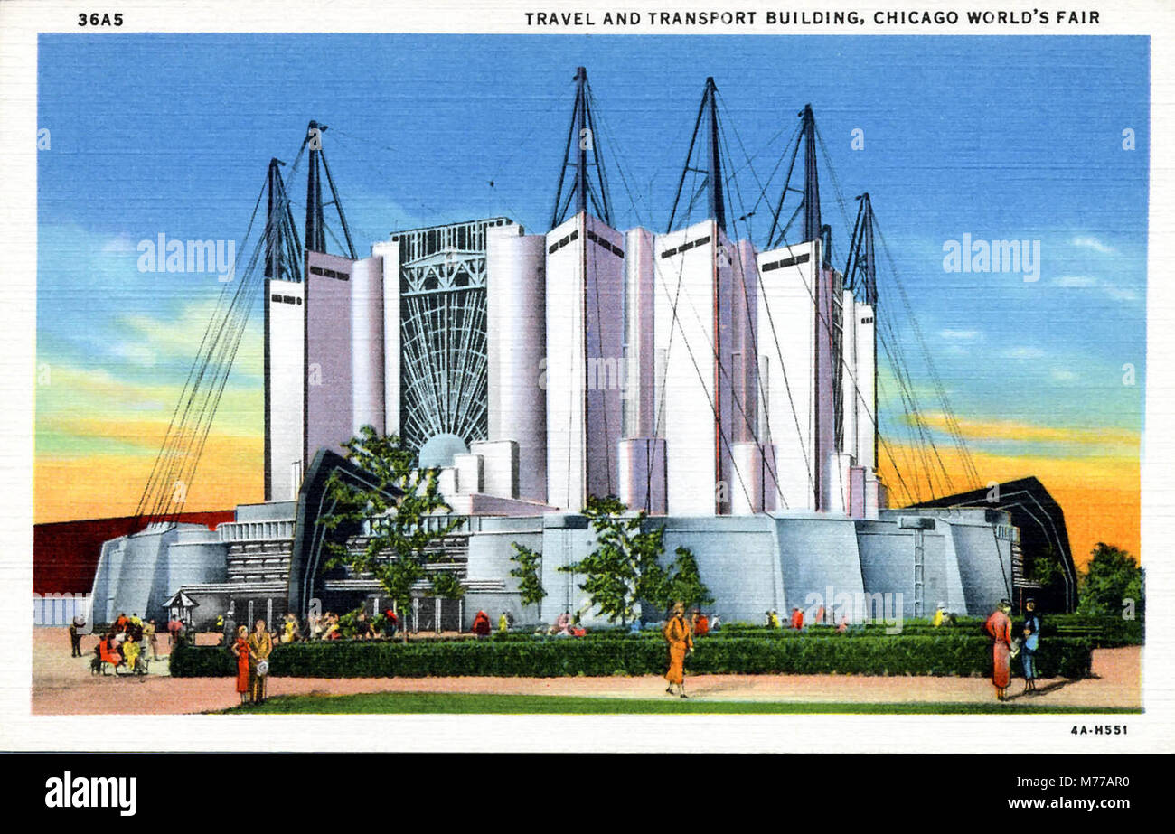 An untitled image from the Century of Progress Exposition, a 1933-34 ...