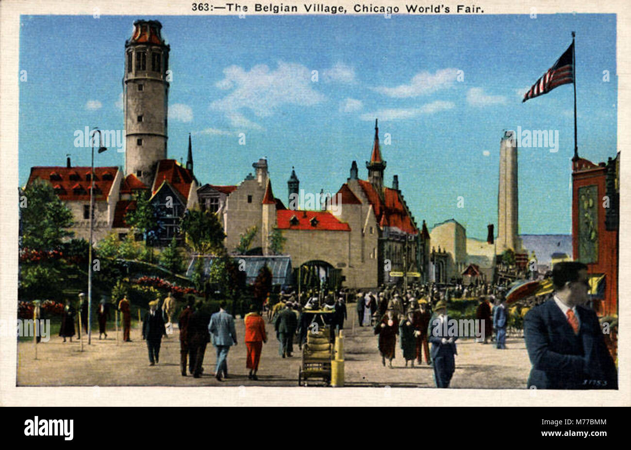 Belgian Village (NBY 417136 Stock Photo - Alamy