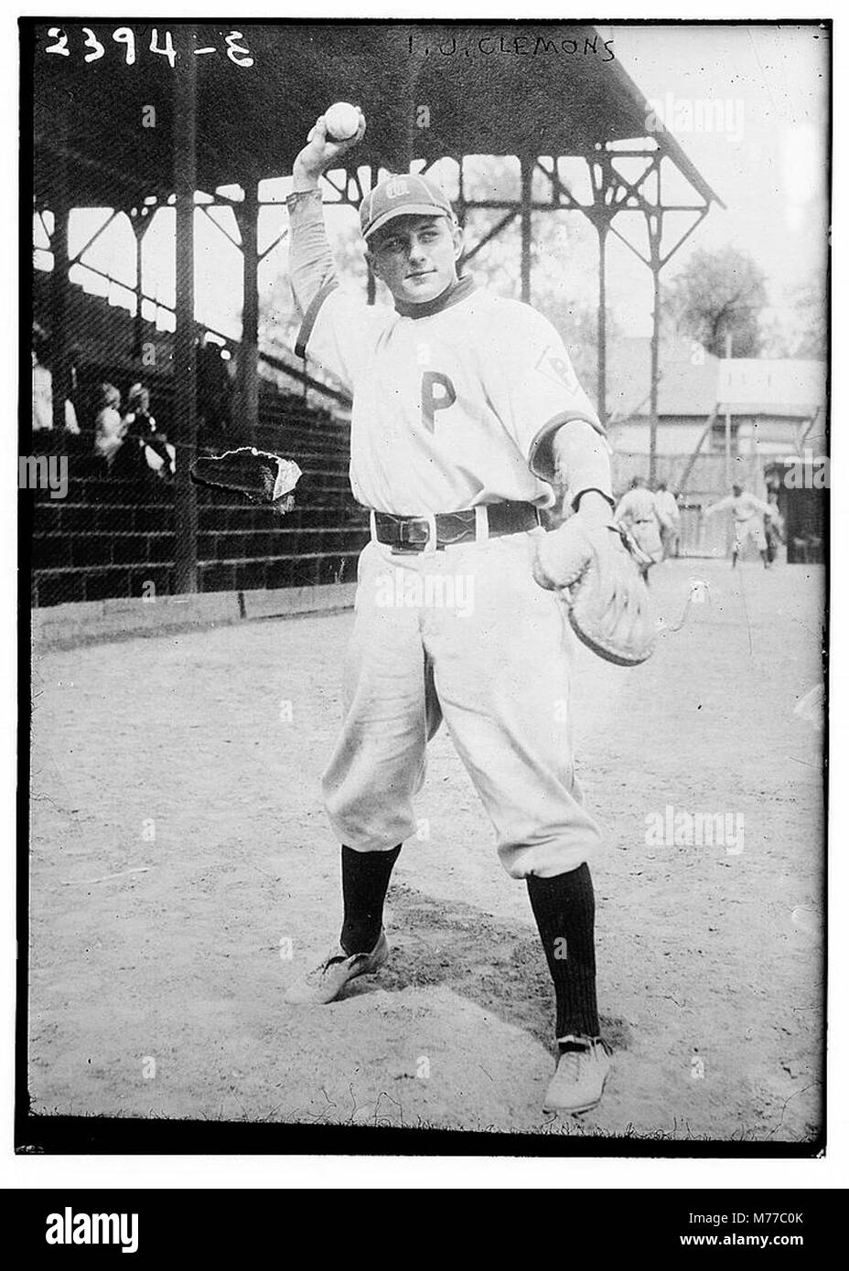 Verne Clemons, a notable figure in baseball, is portrayed in this image ...