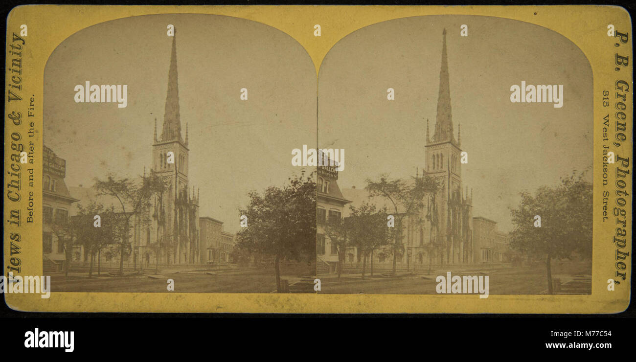 A comparison of views in Chicago before and after the Great Chicago ...
