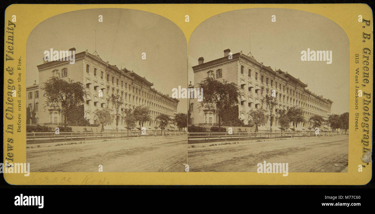 A comparison of views in Chicago before and after the Great Chicago ...