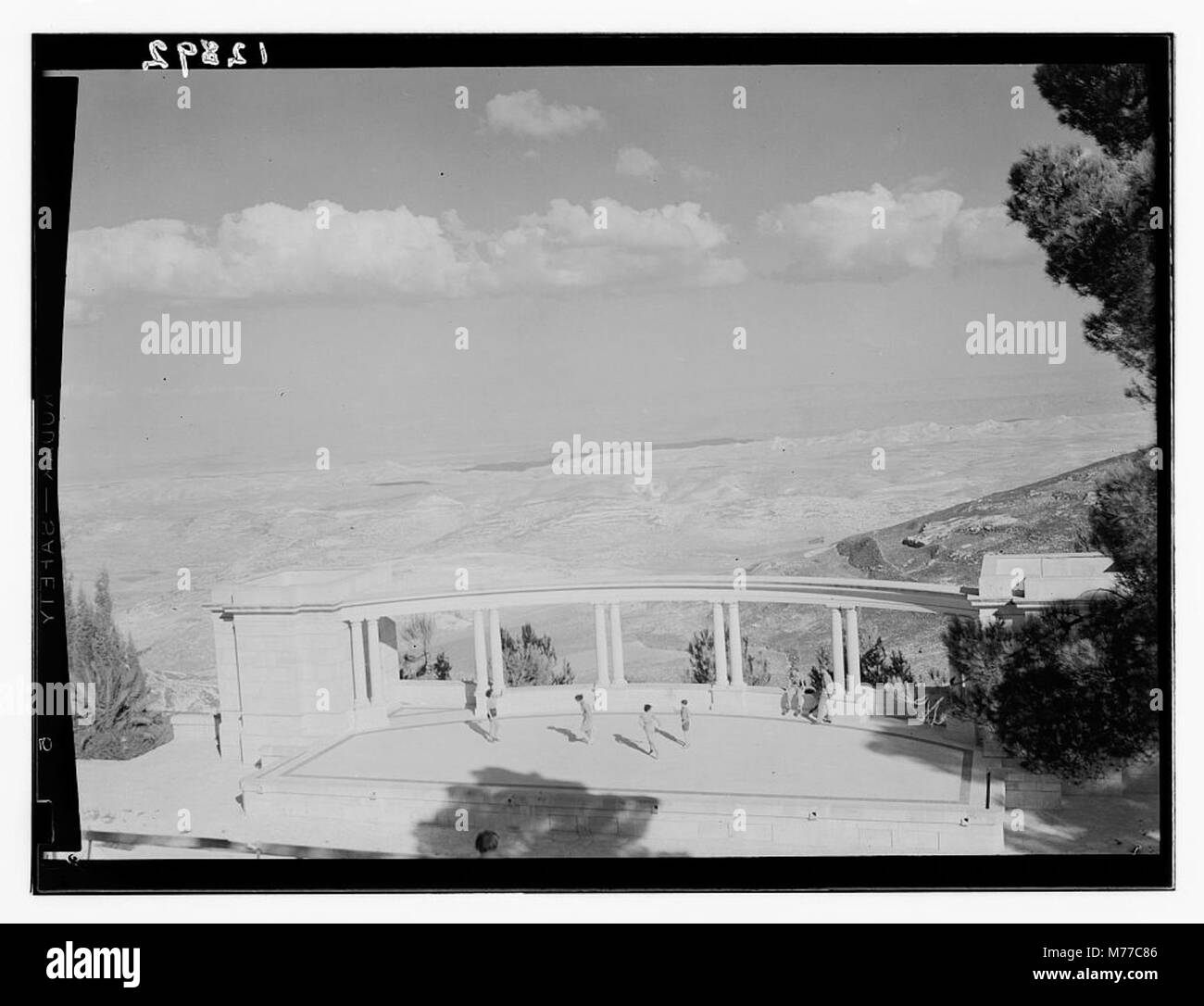 The view from Hebrew University offers a panoramic sight of the outdoor ...