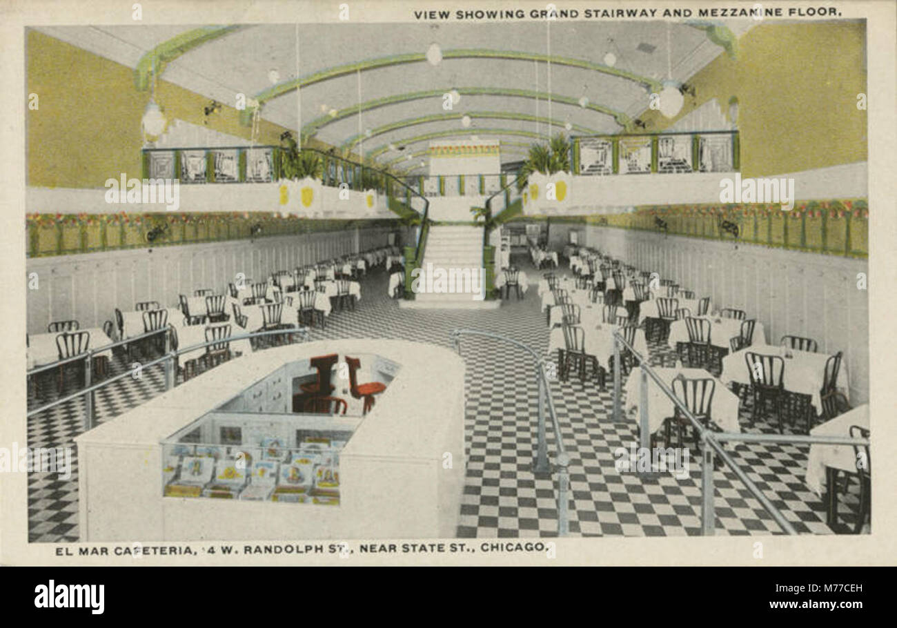 Early 1900s cafeteria hi-res stock photography and images - Alamy