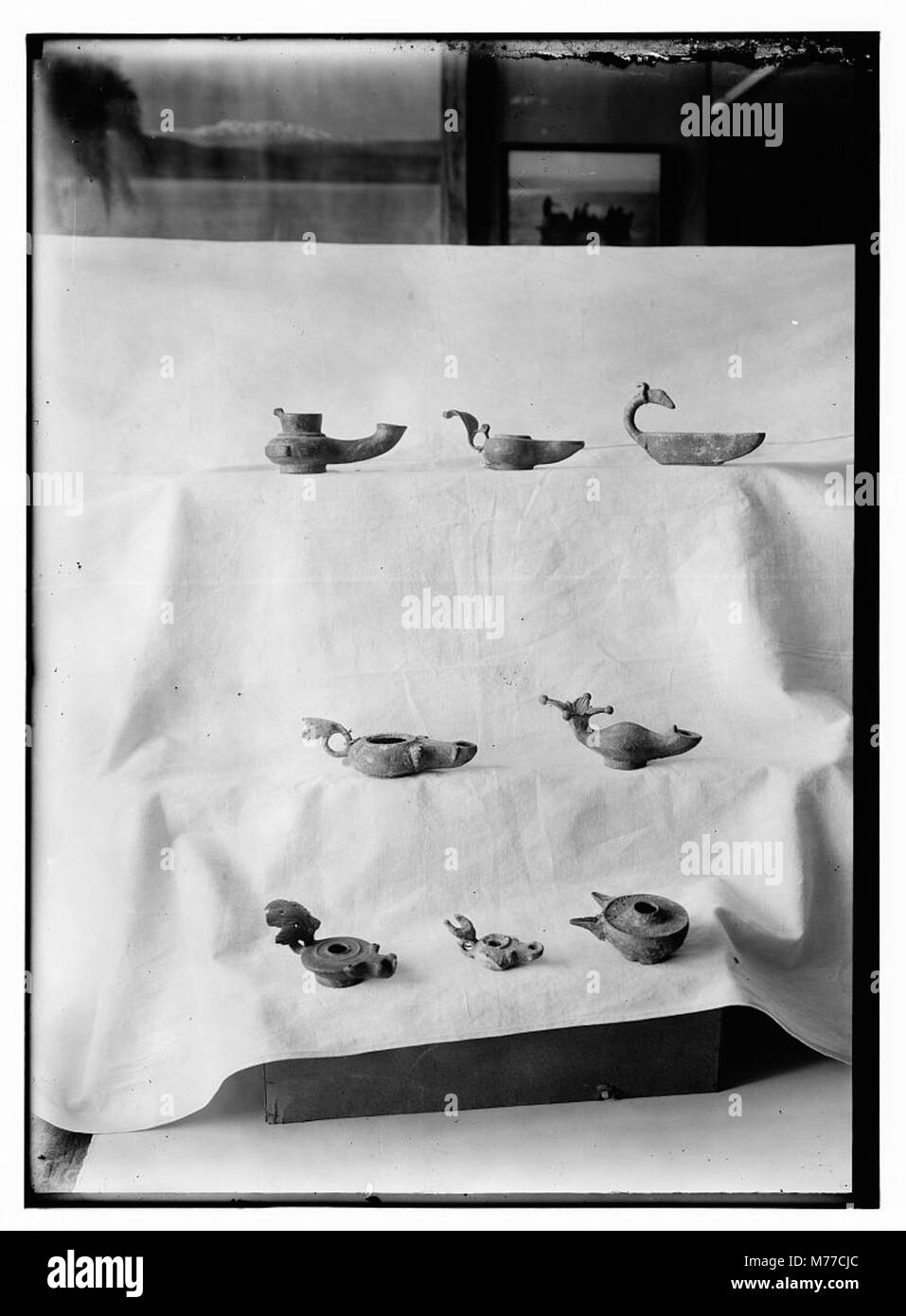 Image showing a collection of Virgin lamps, cataloged under LOC matpc ...