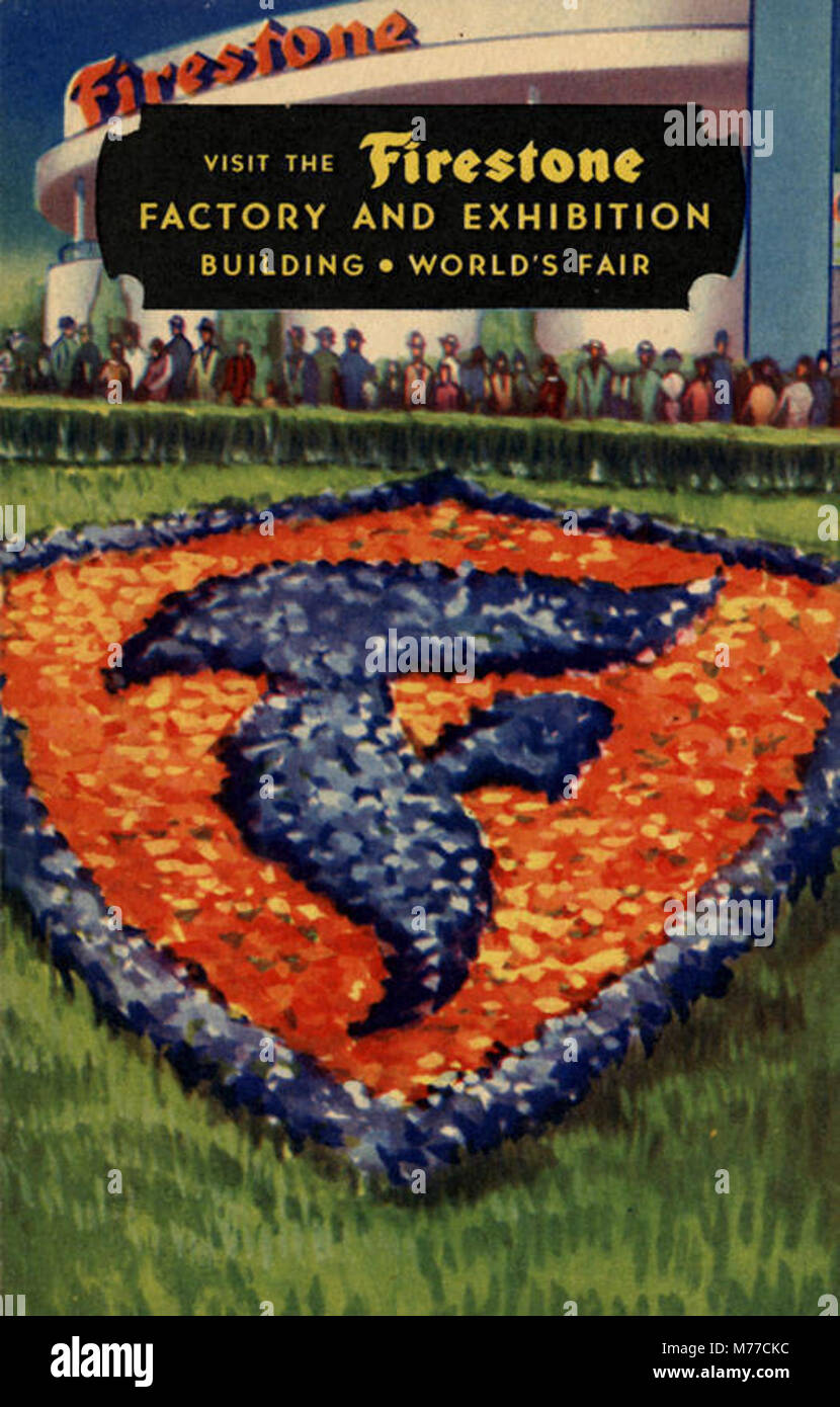 The image showcases the Firestone Factory and Exhibition Building at ...