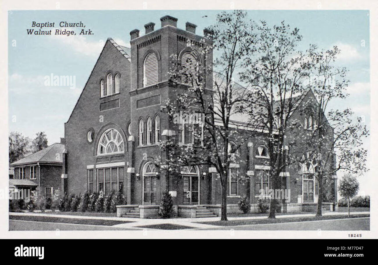 Early 1900s baptist church hi-res stock photography and images - Alamy