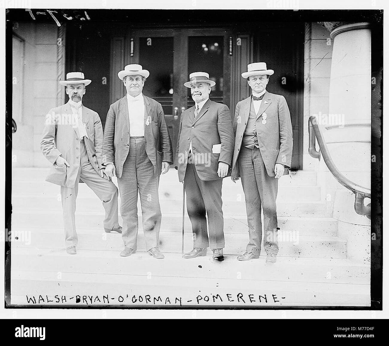 A portrait featuring Bryan Walsh, O'Gorman, and Pomerene, capturing ...