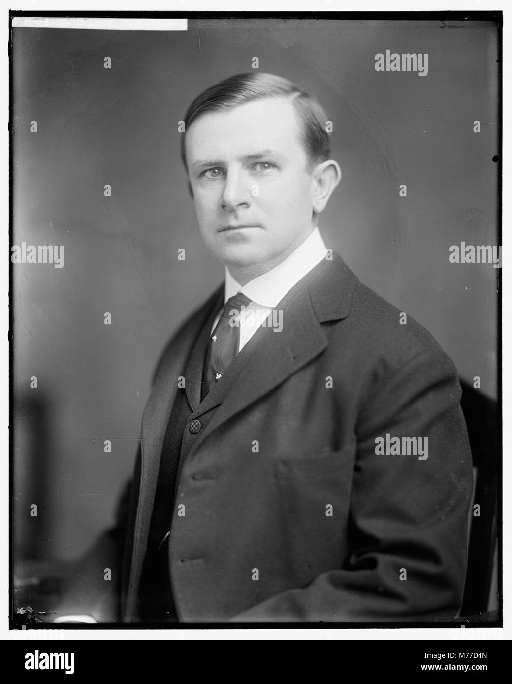 A portrait of Honorable Joseph Walsh, reflecting his role in early 20th ...