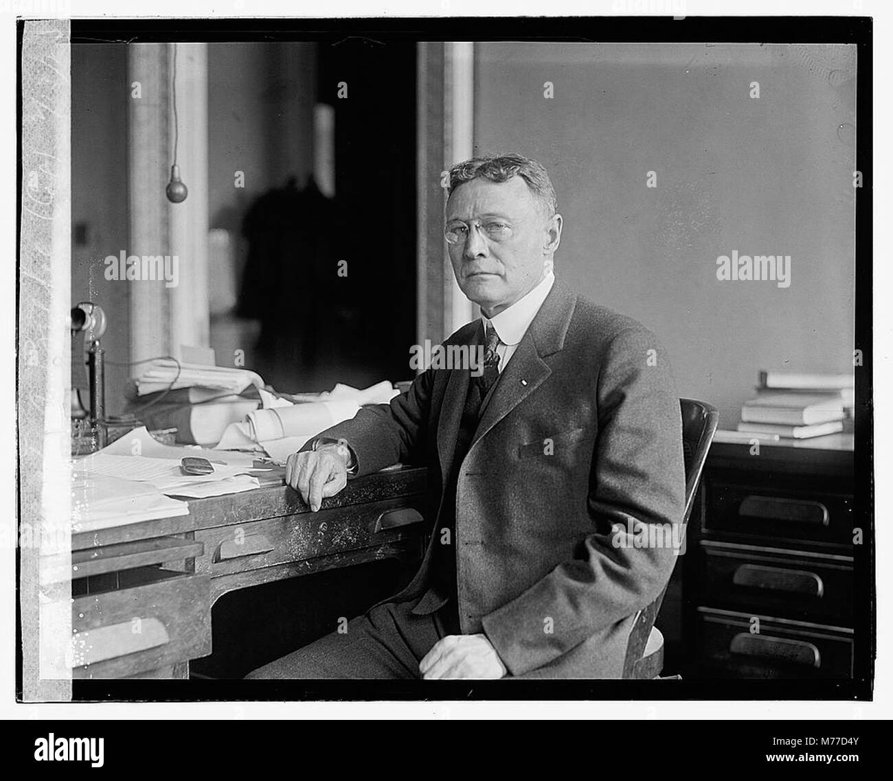 Colonel Walt A. Bethel is depicted in this photograph, representing his ...