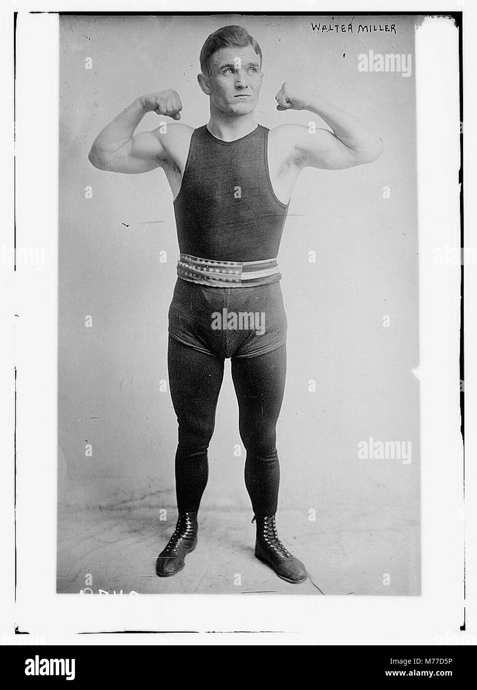 A portrait of Walter Miller, a historical figure who contributed to ...