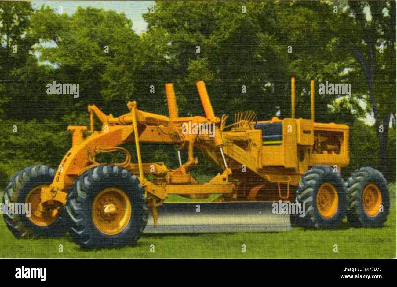 Motor grader old hi-res stock photography and images - Alamy