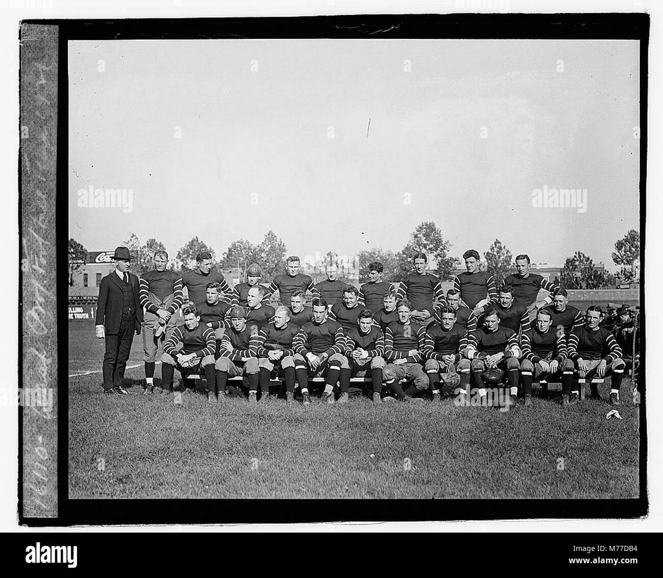 The 1921 Washington professional football team is pictured in this ...
