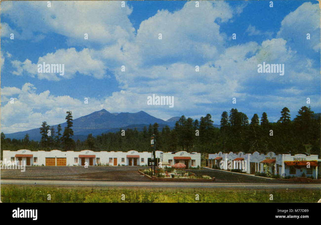 A photograph of the Ben Franklin Motel, with Bob Bradshaw as the ...